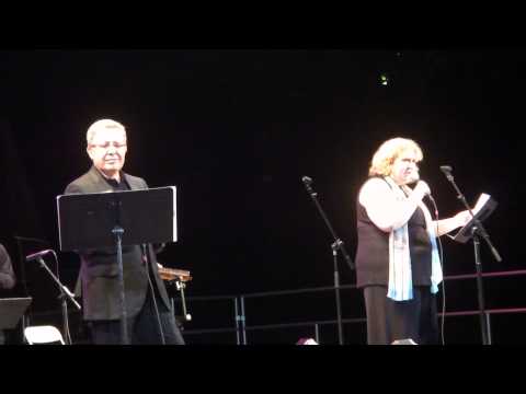 Zulfu Livaneli - Lina Orfanos - Gozlerin (Mila Siga) - Live from New York City 2011-06-16