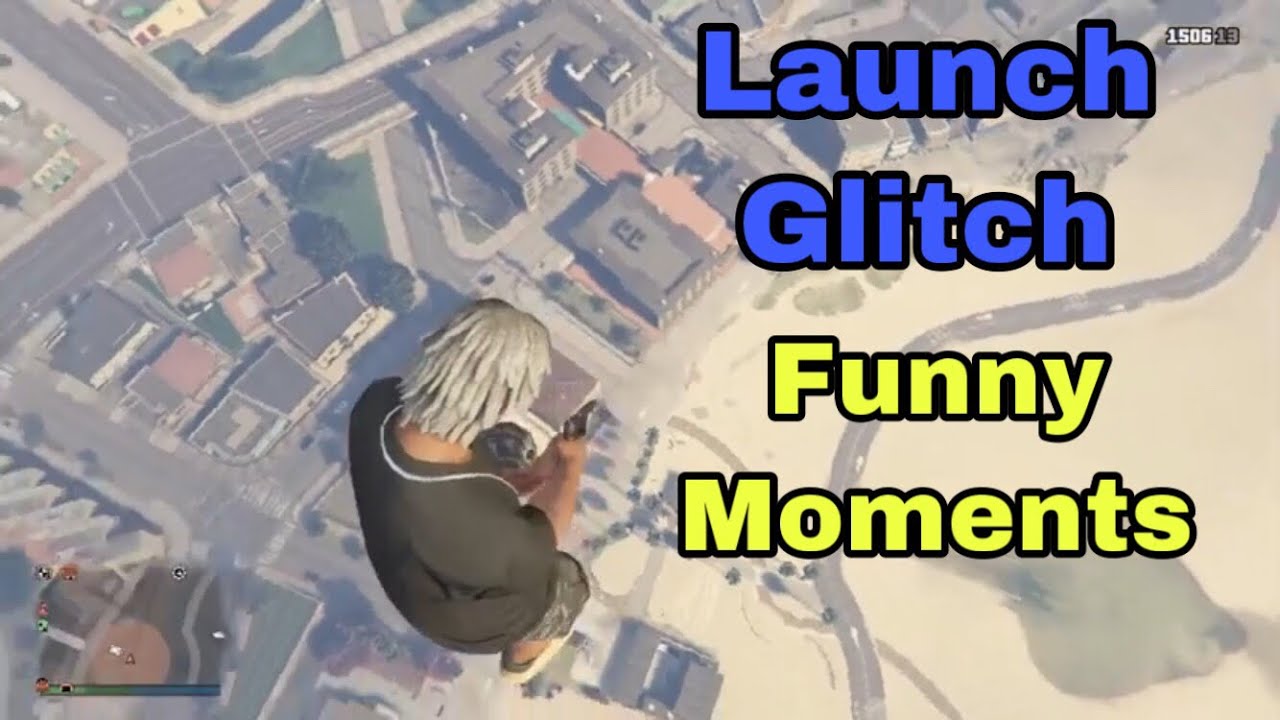 GTA 5 Online Funny Moments Launch Glitch (Tank Glitch,Chernobog Glitch ...