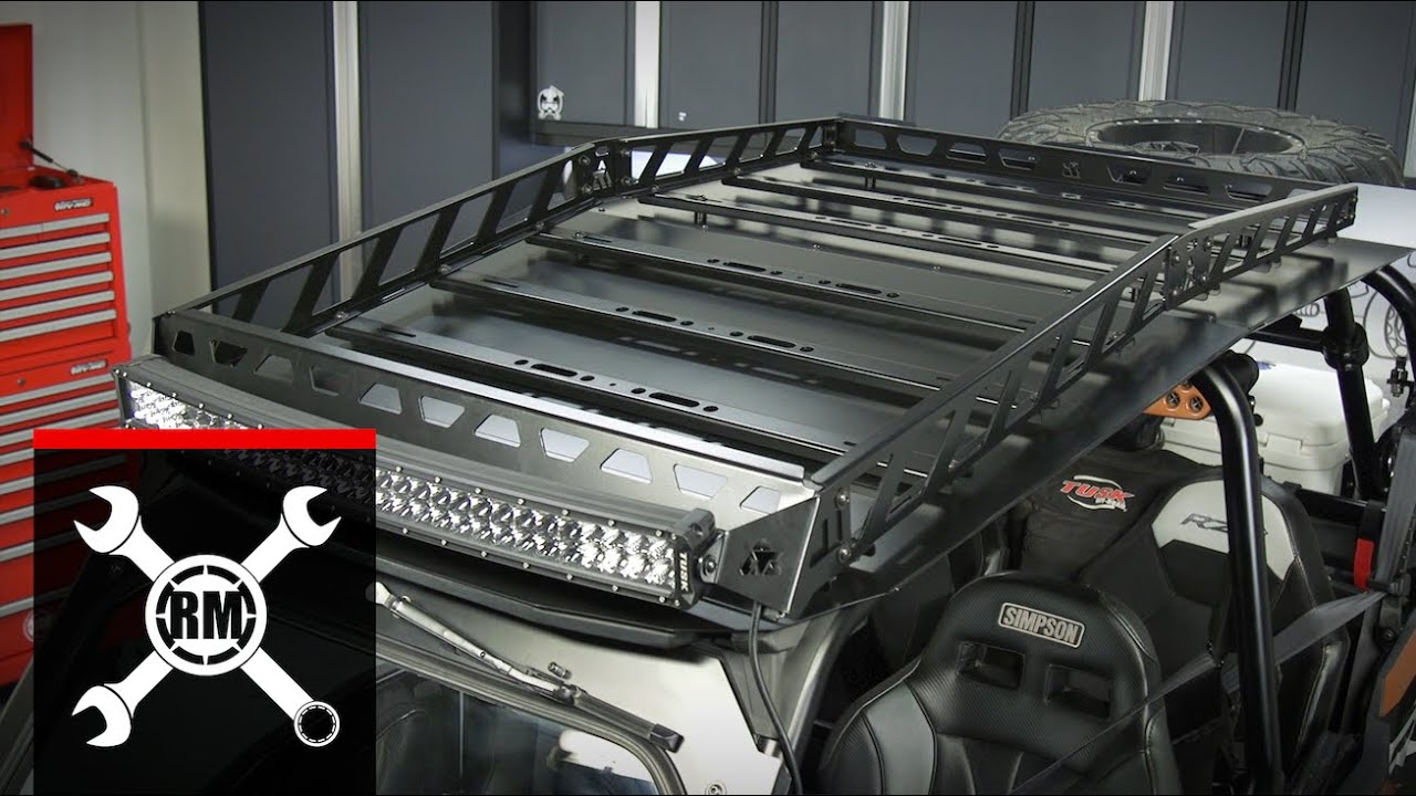 How To Install a Tusk UTV Adventure Roof Rack on a Polaris RZR XP 4 ...