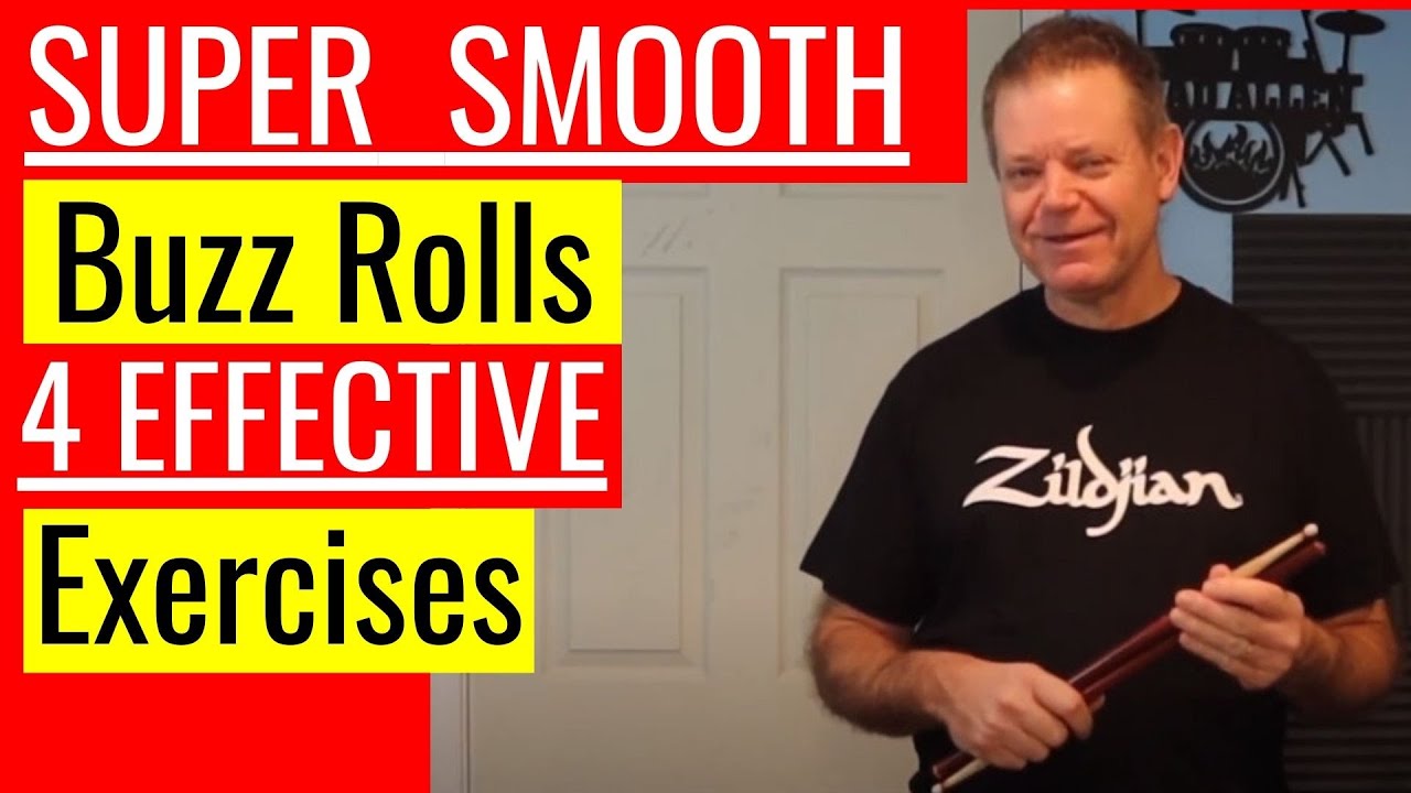 Super Smooth Buzz Rolls - 4 Effective Exercises😜 - YouTube