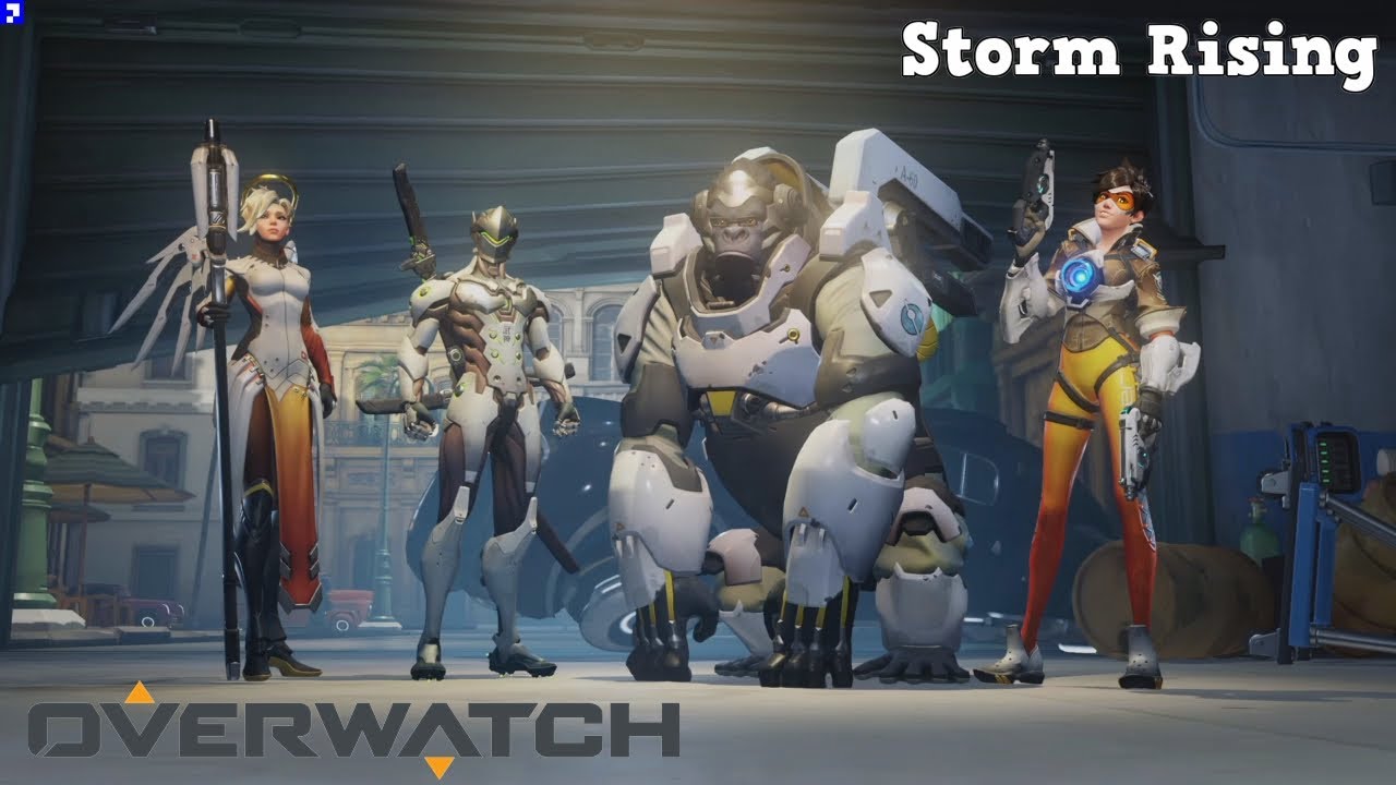 I Thought Omnics Were Bald... | Overwatch Archives Storm Rising Mission ...