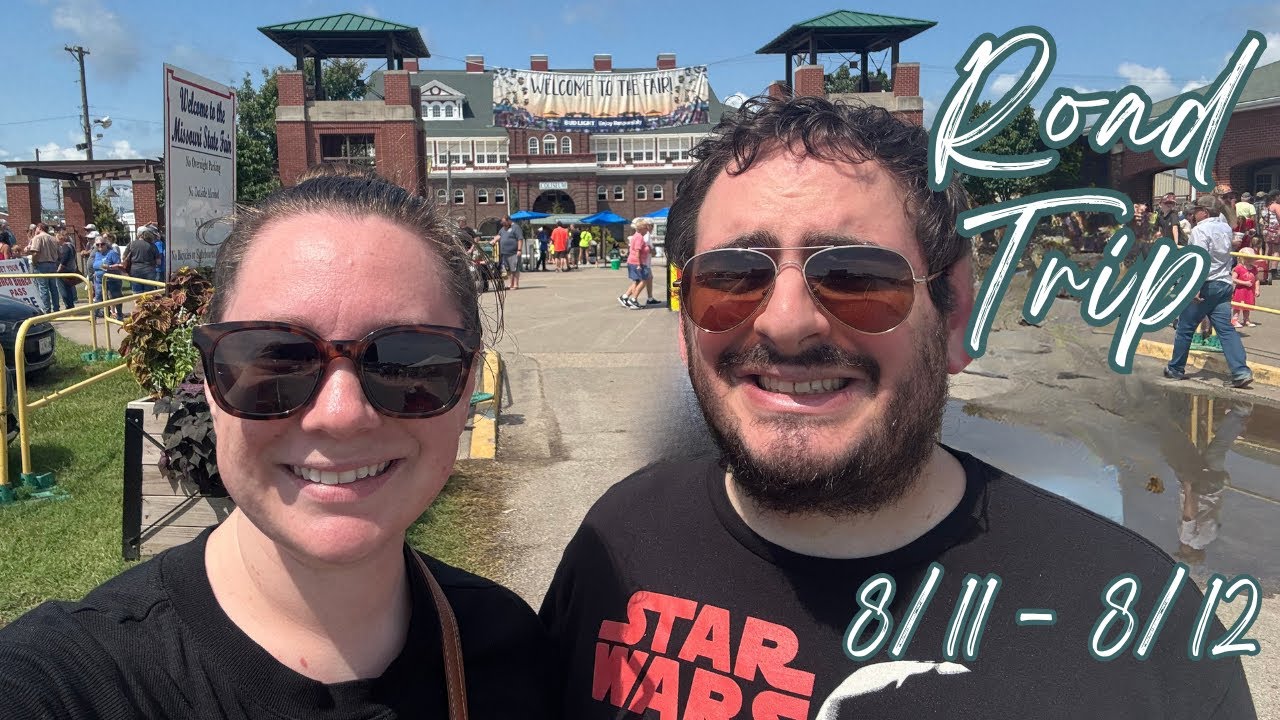 Meet me at the Fair | Road Trip Vlog 3 8/11 - 8/12 - YouTube