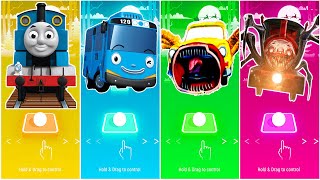 Thomas Friends 🆚 Tayo The Little Bus 🆚 Car Eater 🆚 C... | Doovi