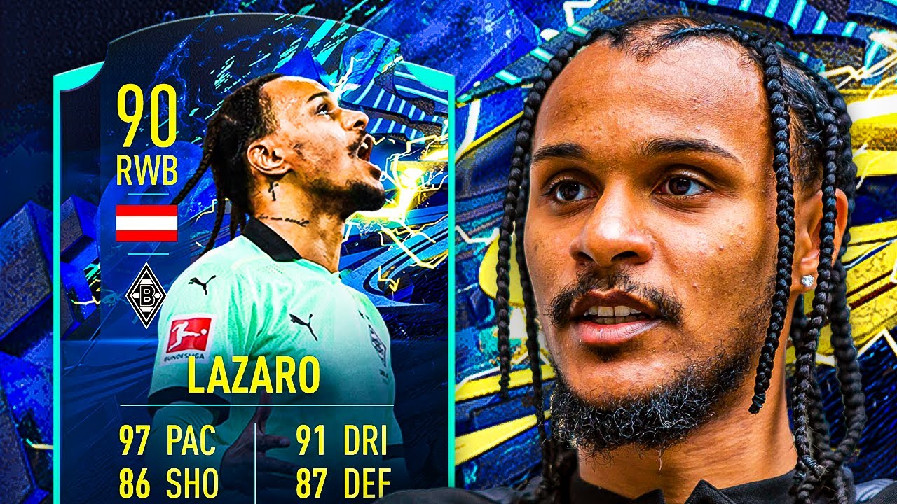 THE RWB OF DREAMS! 🔥 90 TOTS MOMENTS LAZARO PLAYER REVIEW! - FIFA 21 ...