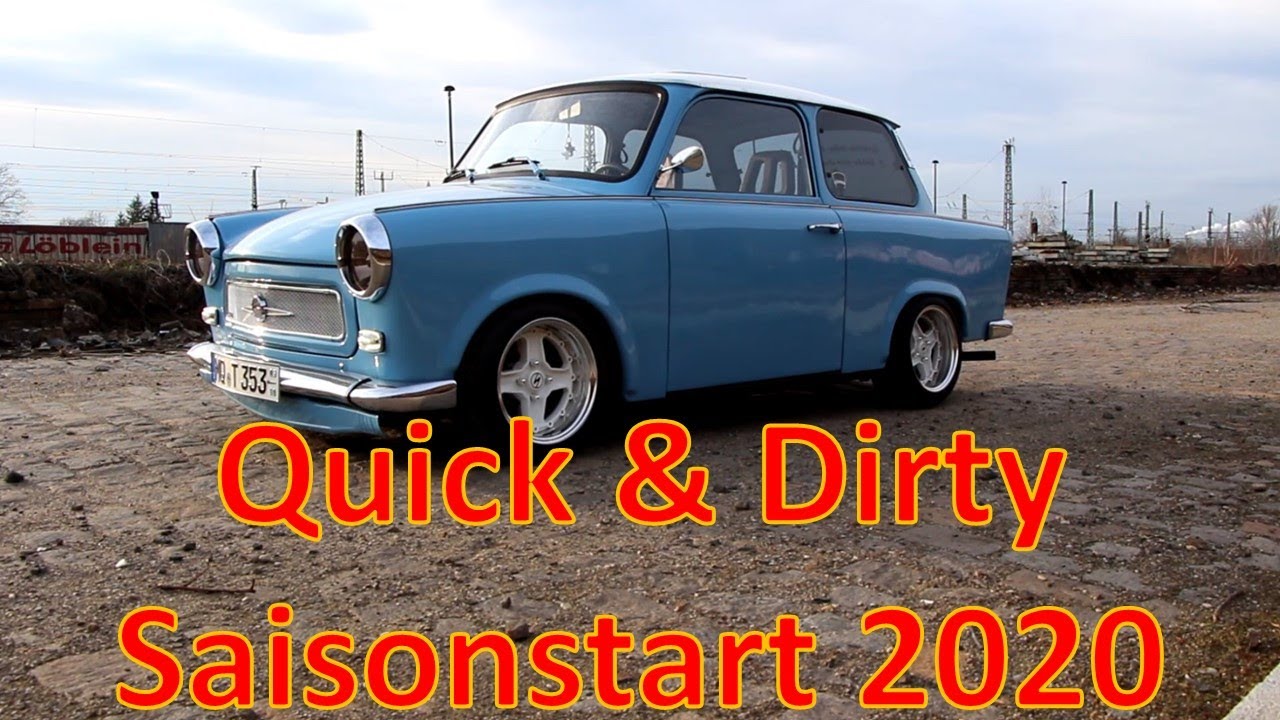 #1 Saisonstart 2020 - Trabant 353W (Wabant) - YouTube