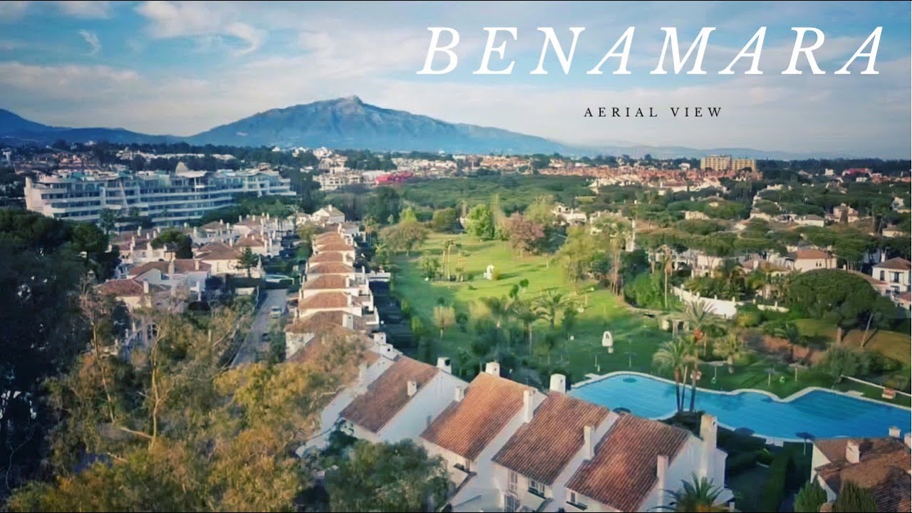 Benamara, Estepona | Benamara Church Aerial view - YouTube