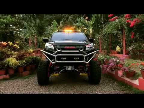 Mad ISUZU V-Cross modified in Kerala - YouTube