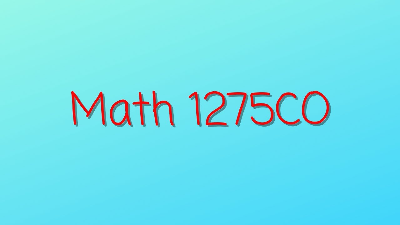 1275 Sign Numbers - YouTube