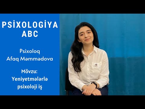 Psixologiya ABC  | Yeniyetmələrlə psixoloji iş
