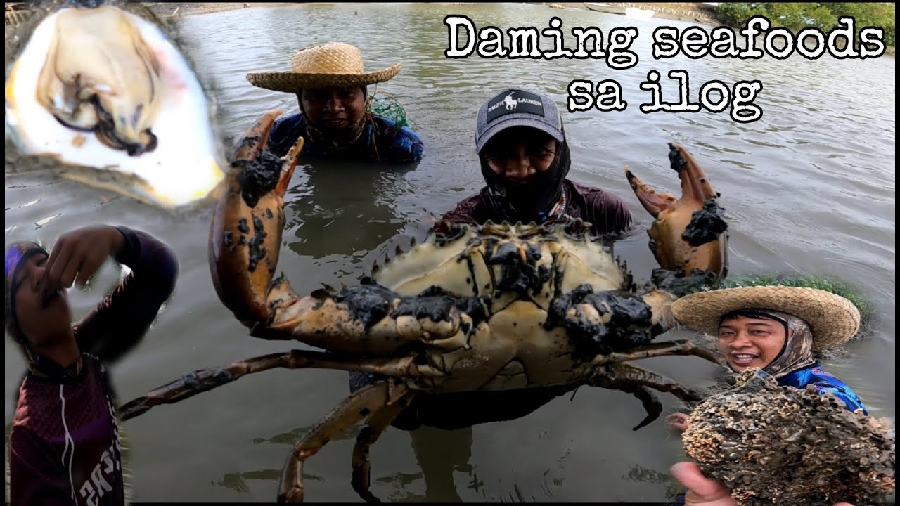 Mga seafoods sa ilog w/ team @TheHuntersOnliInOksi2020 | part1 - YouTube