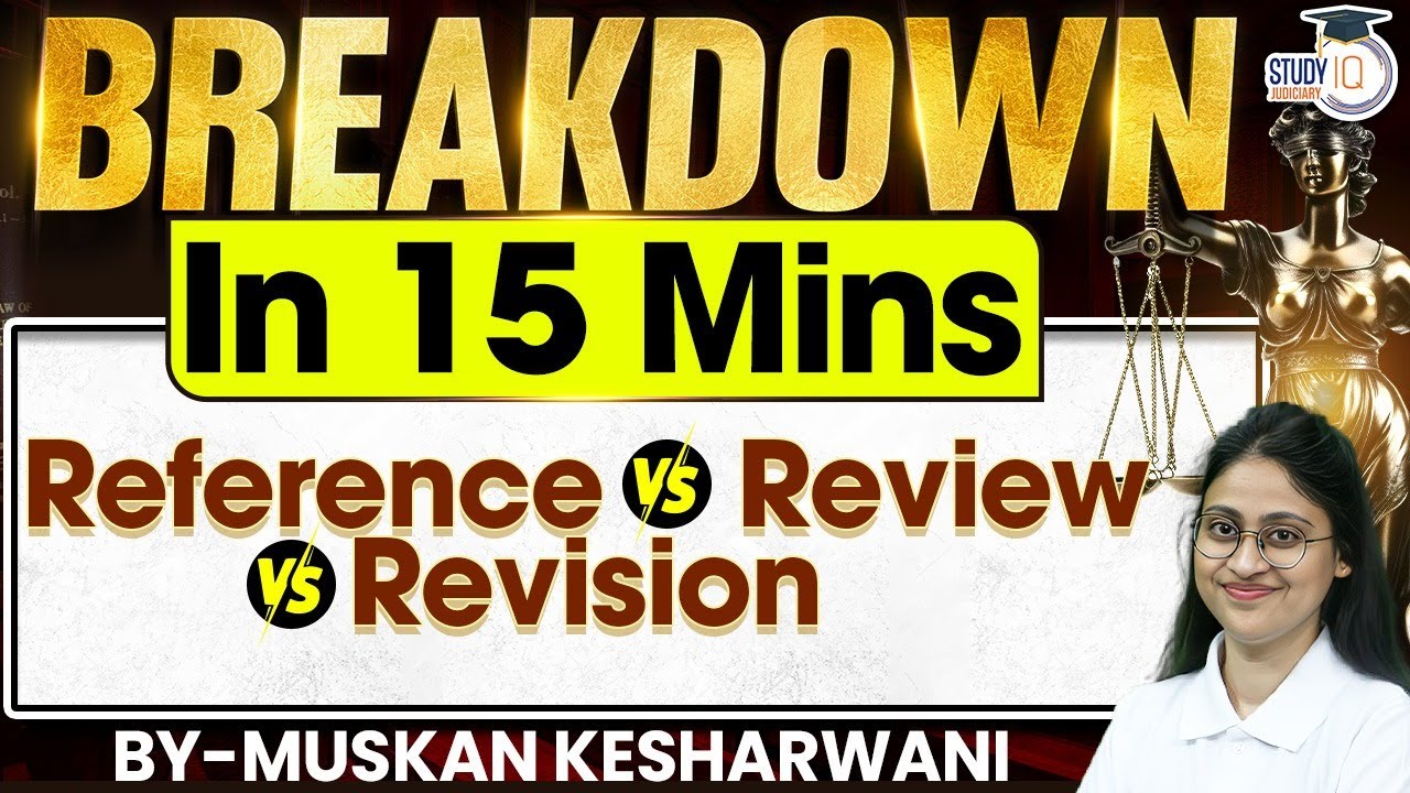 CPC Reference vs Review vs Revision | CPC | Muskan Mam | Studyiq ...