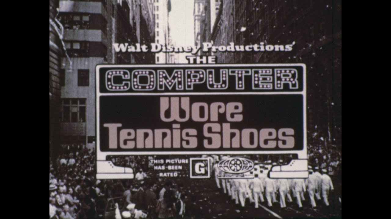 The Computer Wore Tennis Shoes 1969 High Def Trailer TV Spot Walt ...