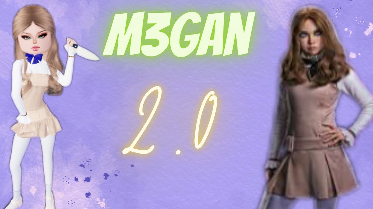 Creating M3GAN 2.0 in Dress To Impress - YouTube