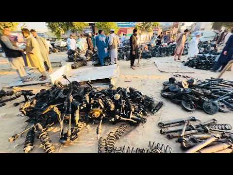 A Huge Japanese Spare Parts Market for Suzuki, Honda, and Toyota! 🇯🇵🔥 Kacha Stop Tour 2025
