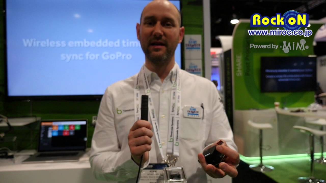 TImecode System SyncBac PRO by Rock oN from NAB 2016 - YouTube