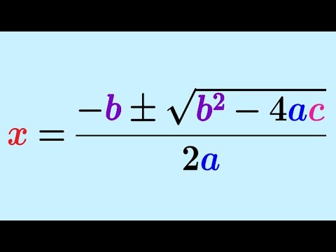 Fórmula de Bhaskara - Demonstração - YouTube