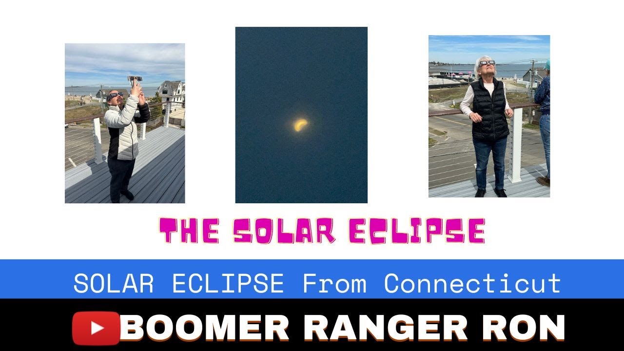 SOLAR ECLIPSE FROM CONNECTICUT - YouTube