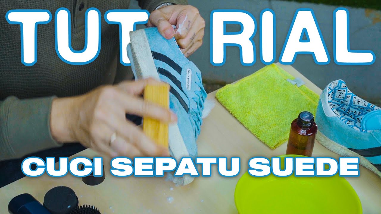Shoesandcare : TUTORIAL CUCI SEPATU SUEDE - YouTube