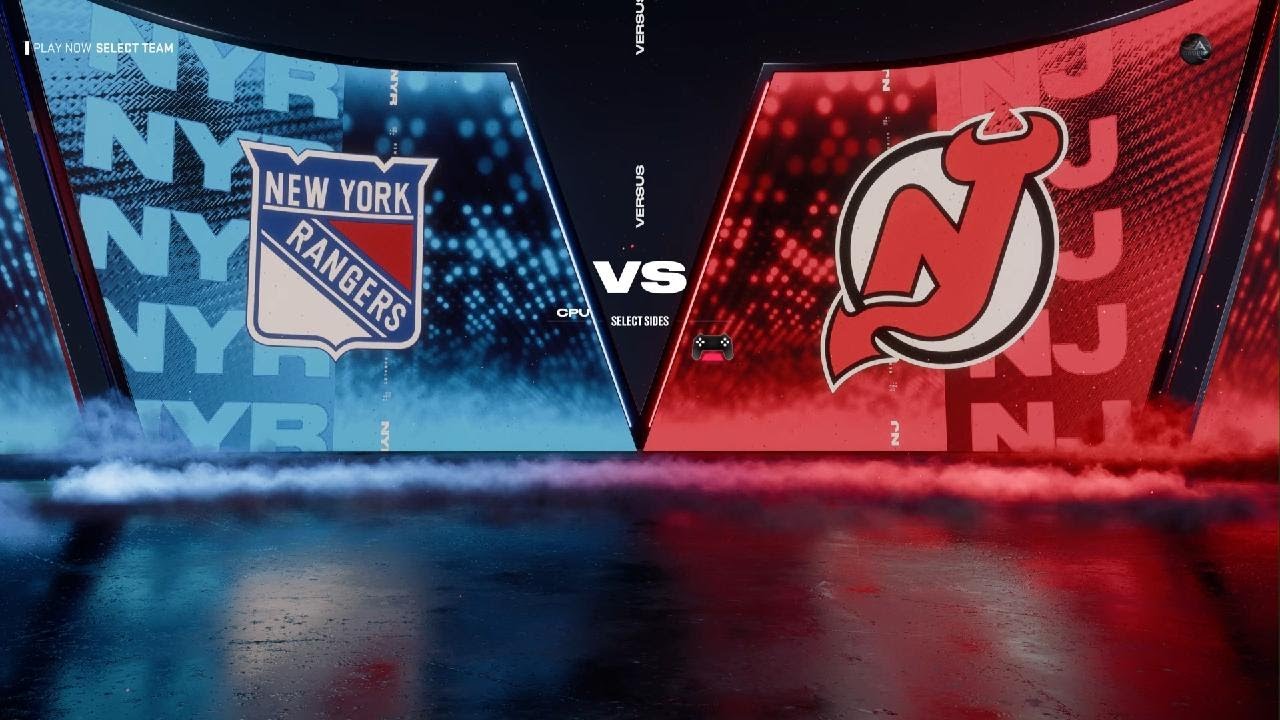 NHL 25 Gameplay: NY Rangers vs NJ Devils #ps5share #nhl25 #njdevils # ...