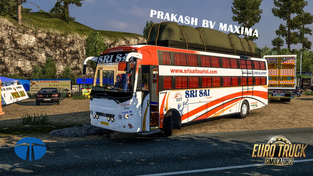 Sri Sai Tata BS4 Prakash BV Maxima Full Cabin Ride | Prakash BV Maxima ...