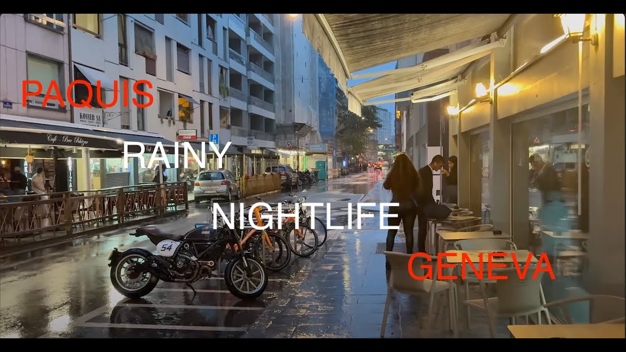 "Paquis Red Light District Rainy Nights: Geneva's Hidden Nightlife Gem ...