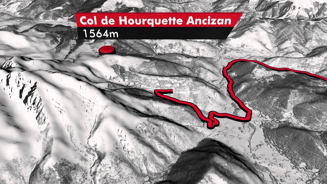 Haute Route Pyrenees 2014 - Stage 4 - 3D map - YouTube