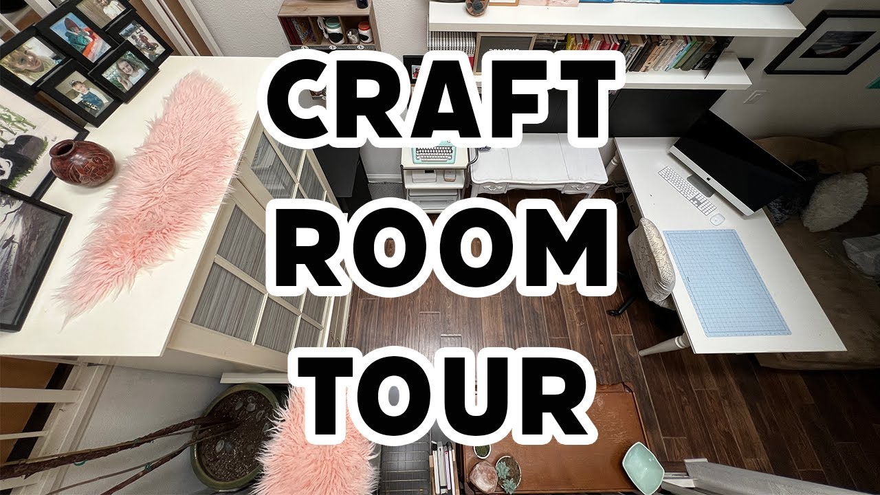 The Complete Tour of My Craft Room! - YouTube