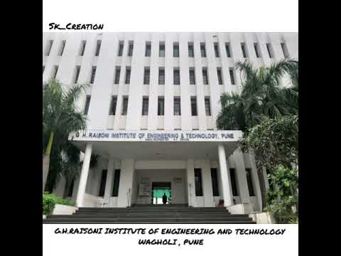 GH Raisoni institute of engineering and technology wagholi,Pune - YouTube