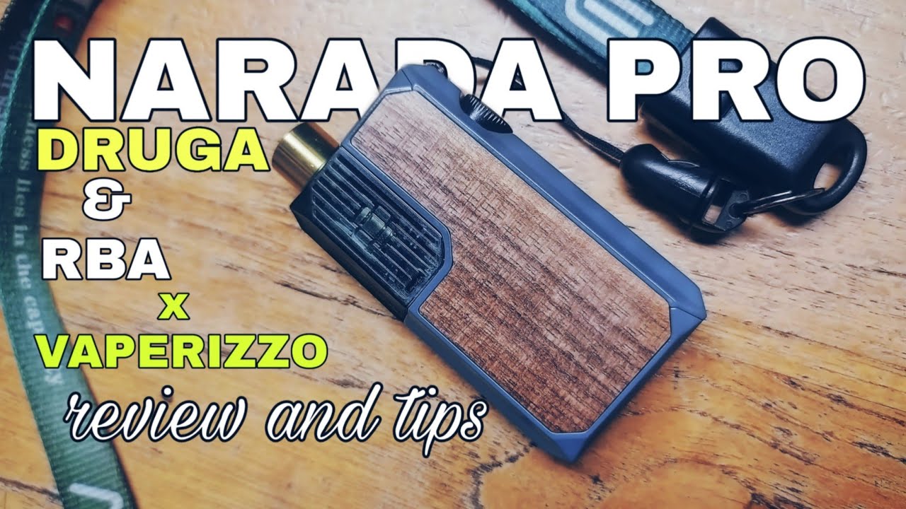 DRUGA NARADA PRO x VAPERIZO // REVIEW // TIPS // INDONESIA - YouTube