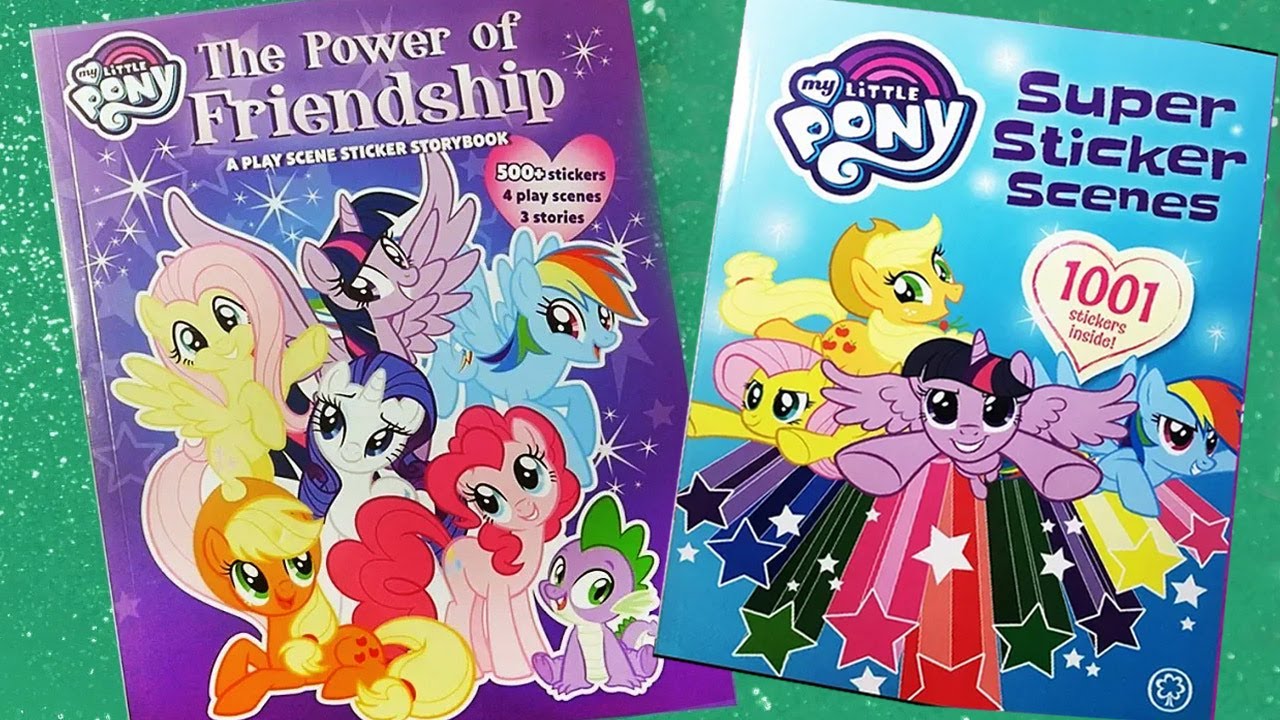 MLP My little pony Activity book - YouTube
