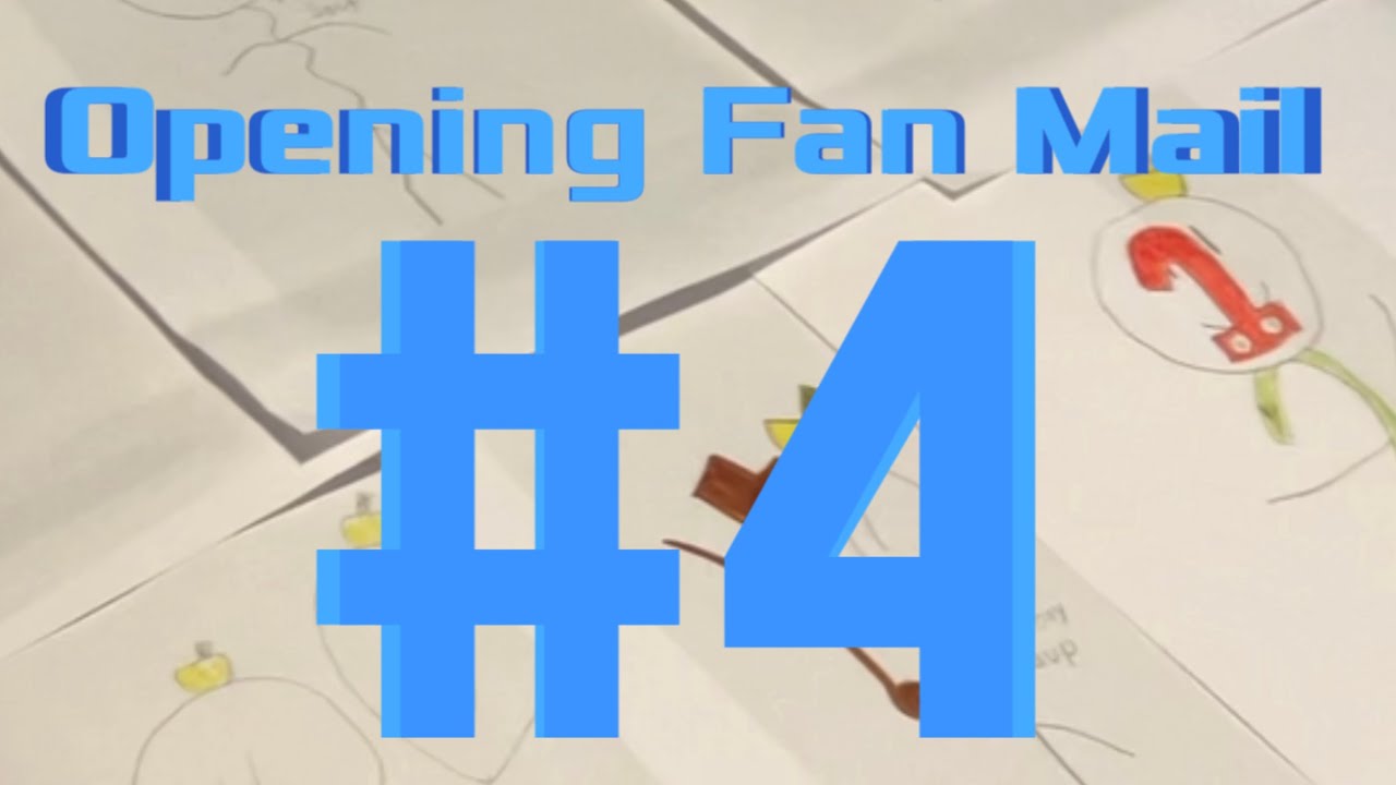 Opening Fan Mail! [#4] - YouTube
