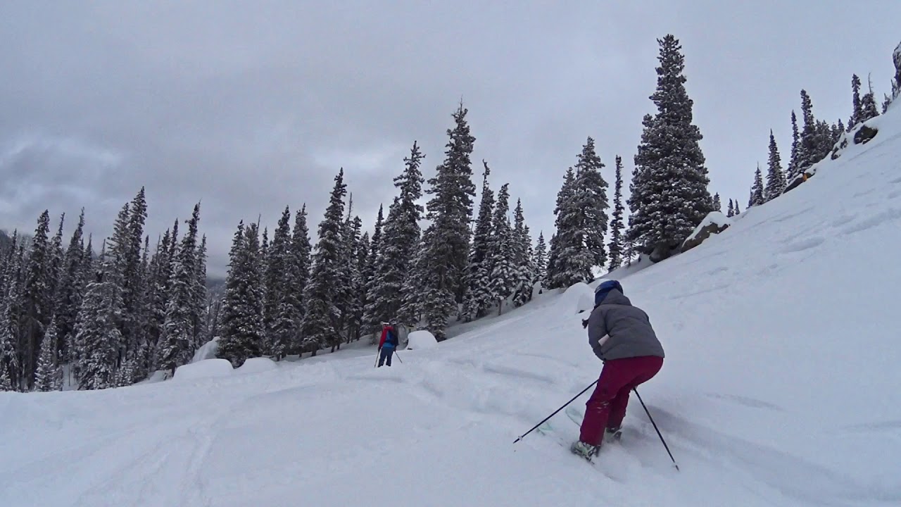 Taos Powder Day Skiing - YouTube