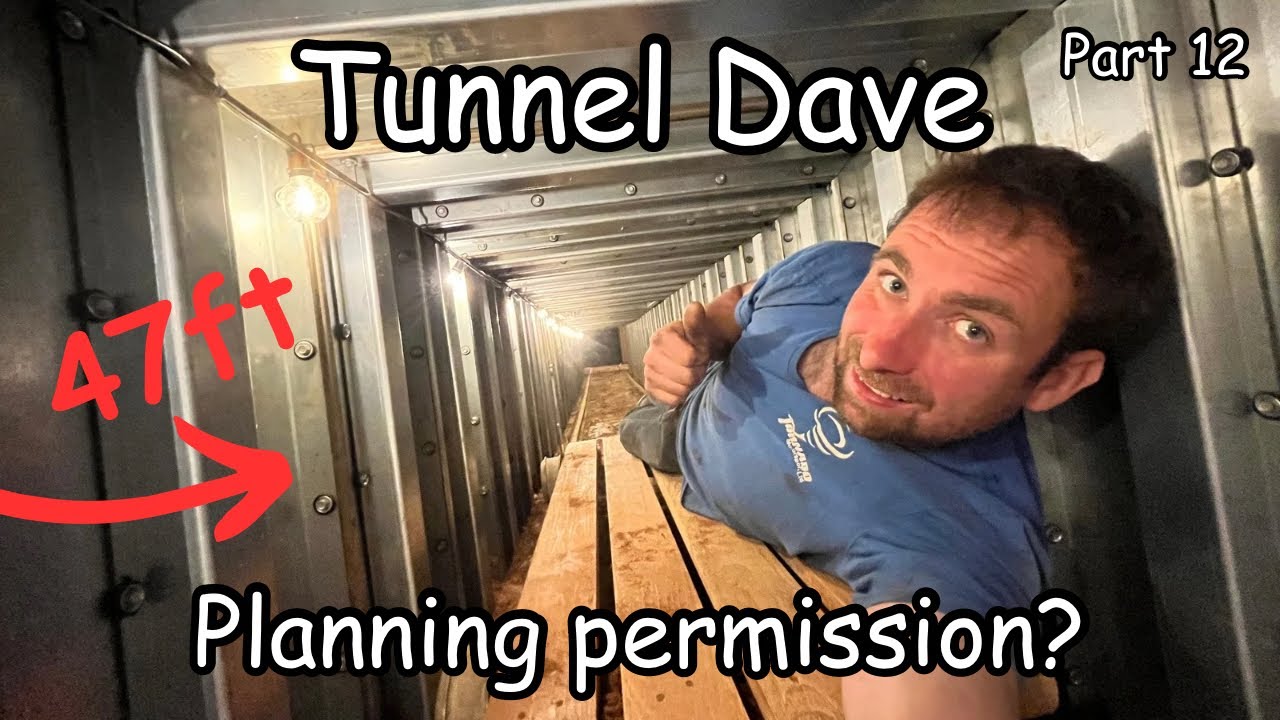 Tunnel Dave part 12 Great Escape planning permission - YouTube