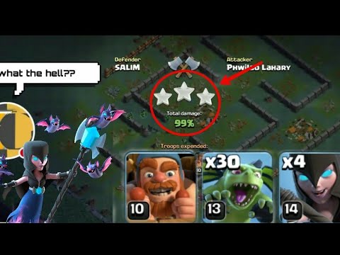 Bh7 best 3 star attack strategy Clash of Clans!