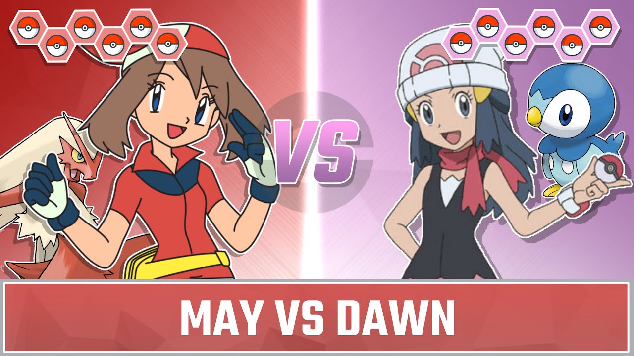 Pokemon Battle: May vs Dawn - YouTube