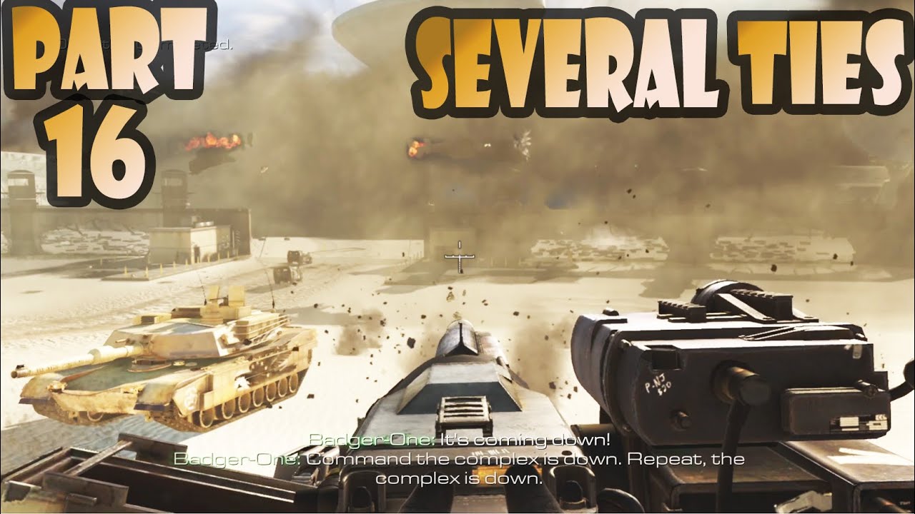 COD Ghosts [Part 16 - Several Ties] full Walkthrough Gameplay, tank ...