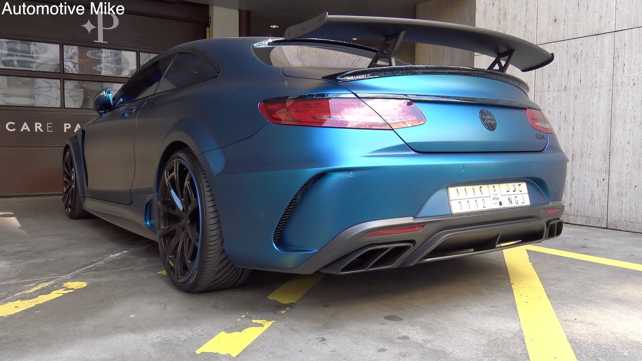 985HP Mansory S63 AMG Diamond Edition in Geneva - YouTube