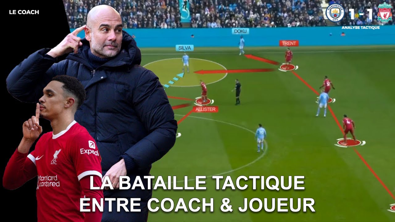 Pep Guardiola & Man City ont concédé un nul à domicile contre Liverpool ...