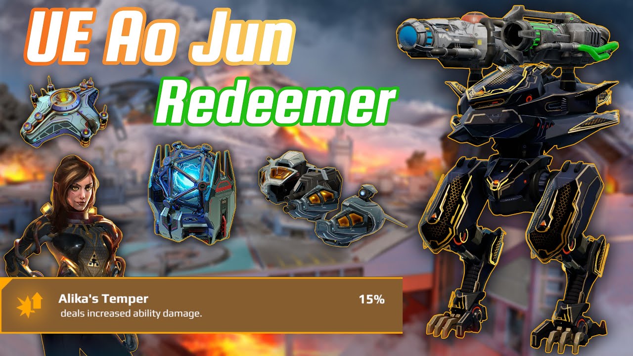 Ultimate Ao Jun - Redeemer | 10M Damage | War Robots - YouTube
