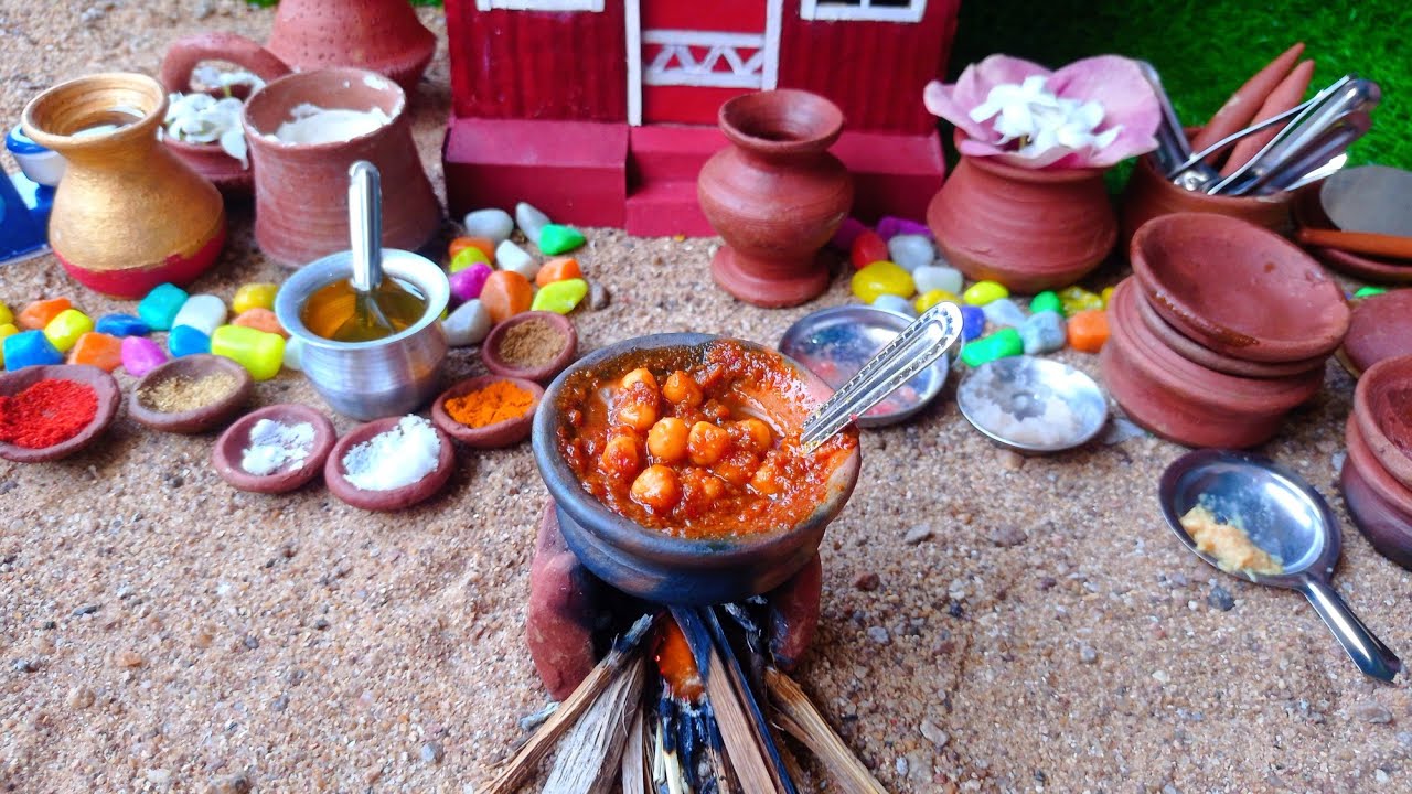 Miniature Chole Puri Recipe | Chole Puri |Chole Recipe | Easy and Simple | Tiny Miny Kitchen ...