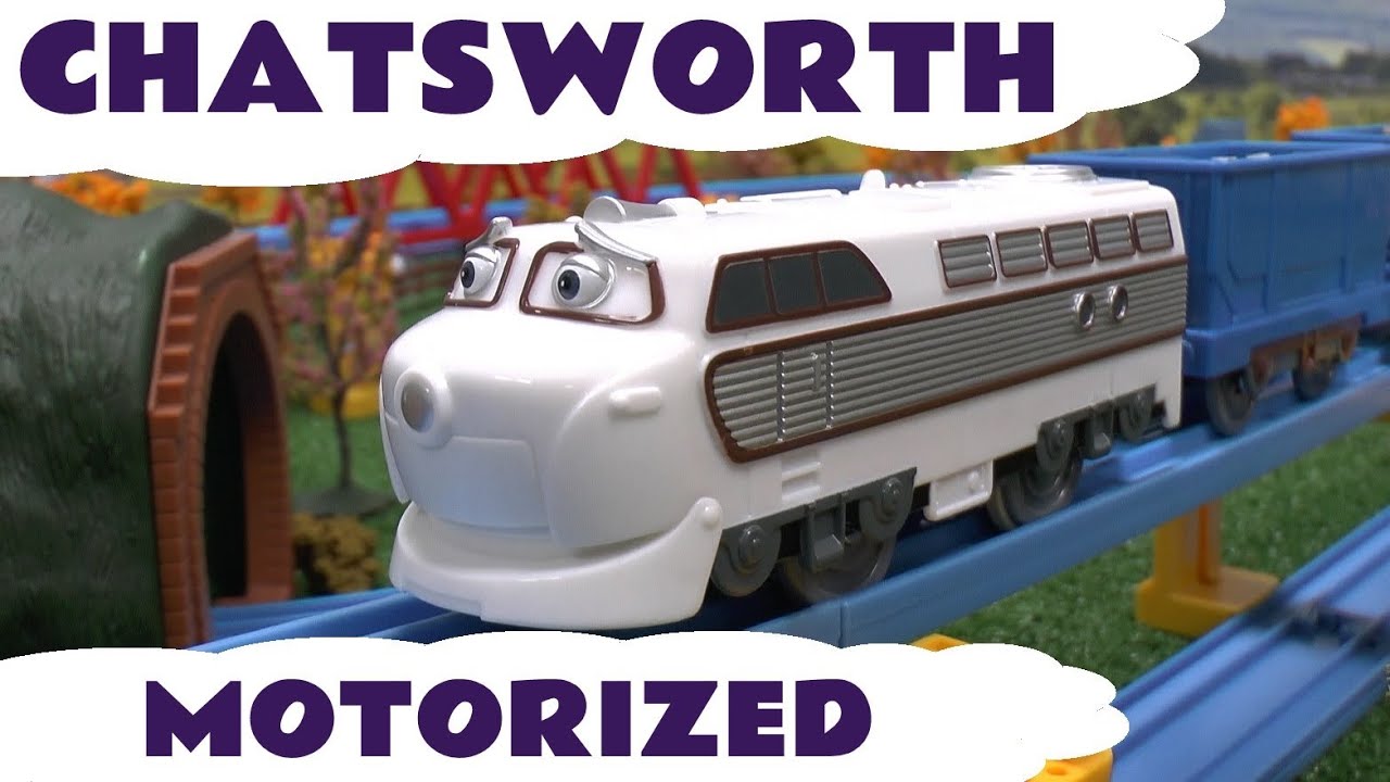 Chuggington Chatsworth Motorized Kids Toy Train - YouTube