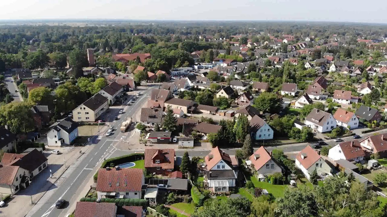 Drone Deutchland Niedersachen Wietzenbruch - YouTube