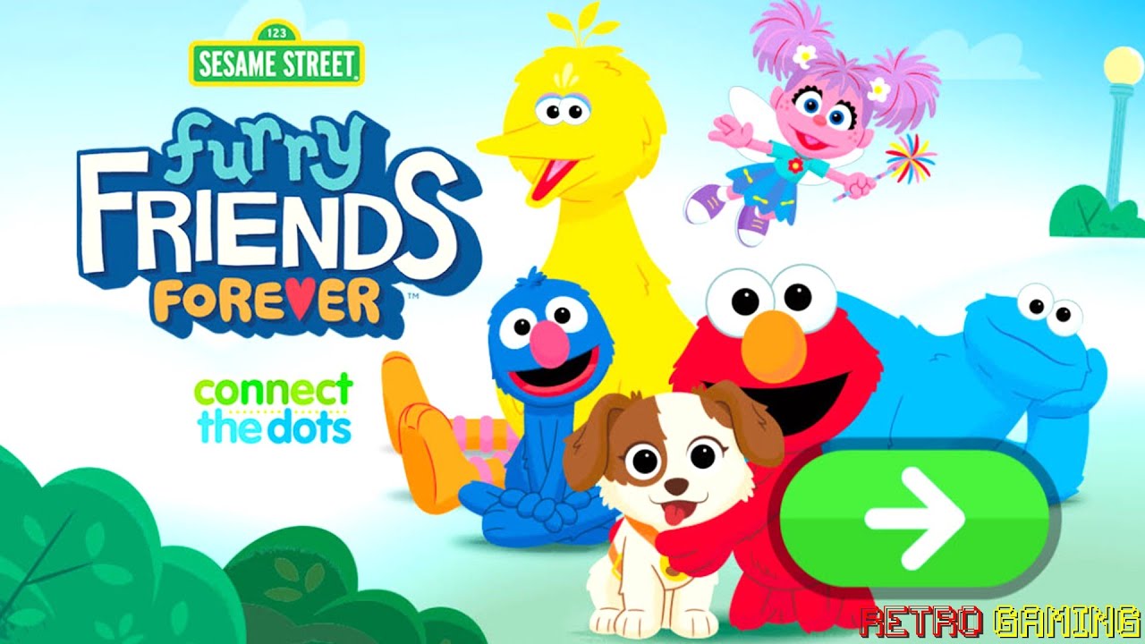 Furry Friends Forever | Connect the Dots | Sesame Street | Retro Gaming ...