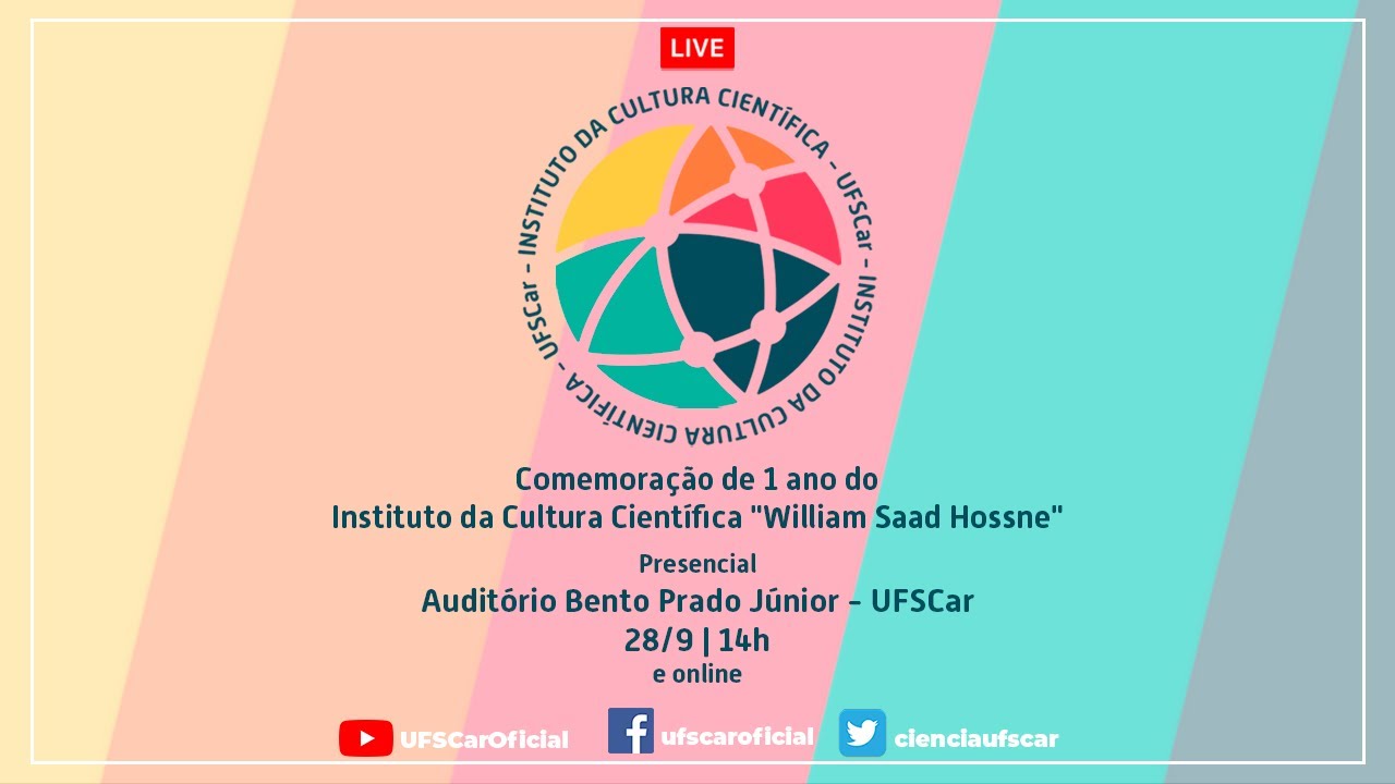 Comemoração de 1 ano do Instituto da Cultura Científica "William Saad ...