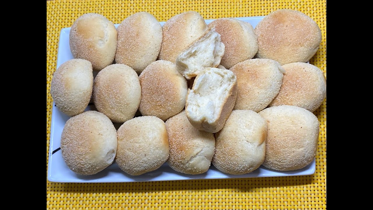 No egg Pandesal bread recipe/ soft & fluffy - YouTube