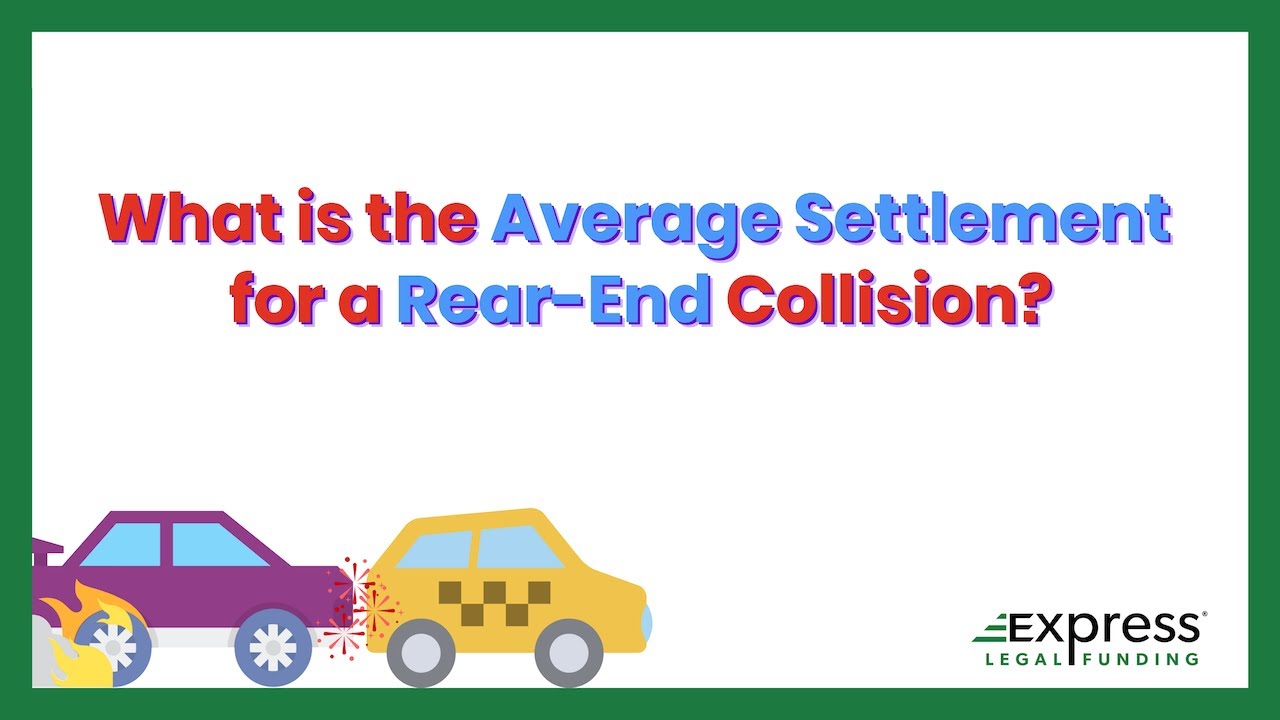 What is the Average Settlement for a Rear-End Collision? - YouTube
