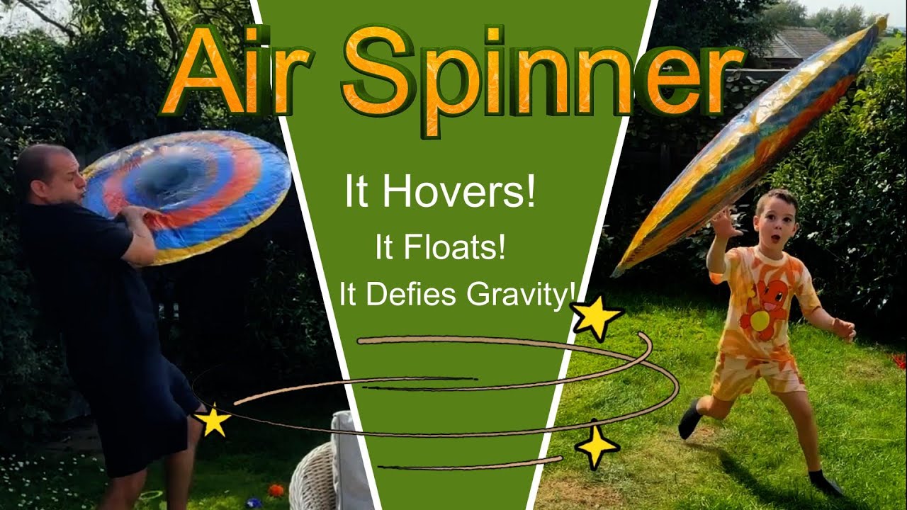 Air Spinners: Outdoor fun! | kid play | outdoor game - YouTube