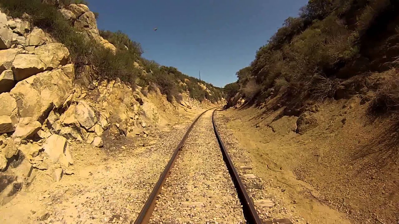 Pacific Southwest Railway Museum: Cab Ride from Division to Campo - YouTube