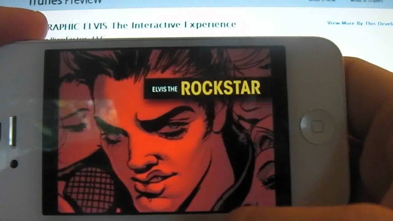 GRAPHIC ELVIS The Interactive Experience App for iDevices (HD) - YouTube