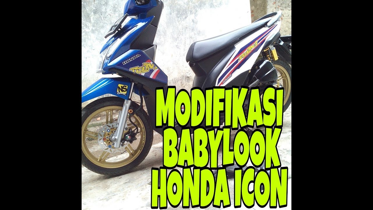 KUMPULAN MODIFIKASI SIMPLE BEAT FI ICON - YouTube